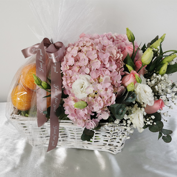 Shop Endless Joy Basket Full of Delicious Fruits and Flowers